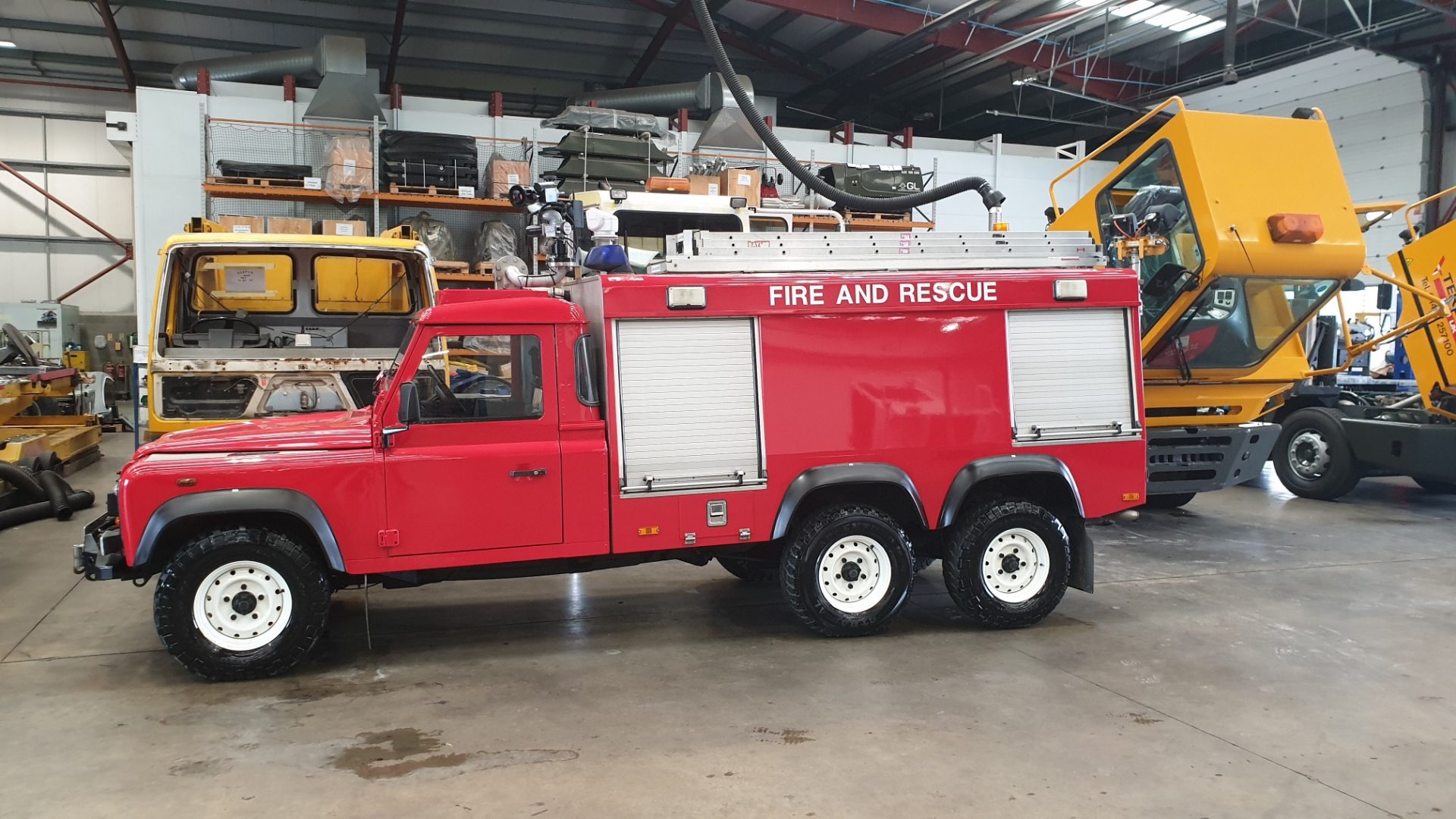 CAT 3 1200ltr Airport Fire Vehicle | Terberg Fire and Rescue