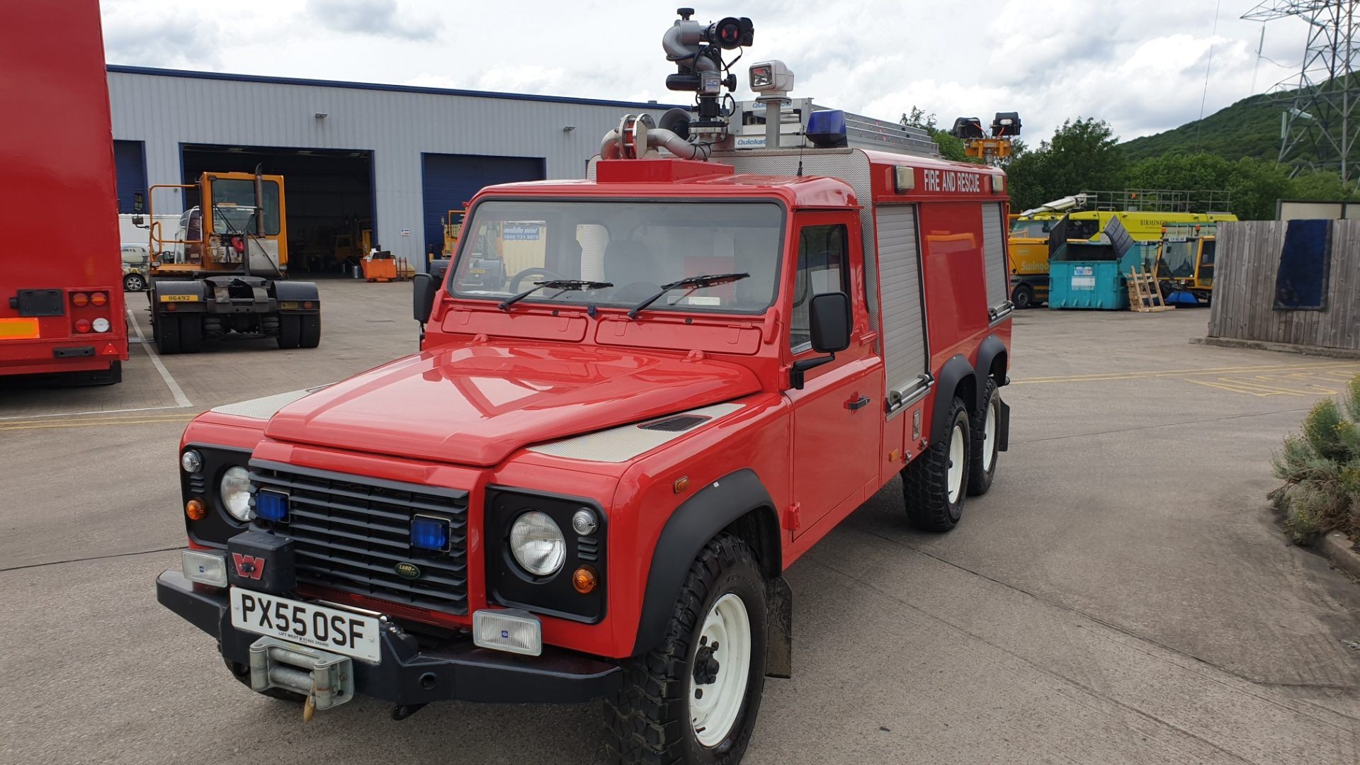 CAT 3 1200ltr Airport Fire Vehicle | Terberg Fire and Rescue