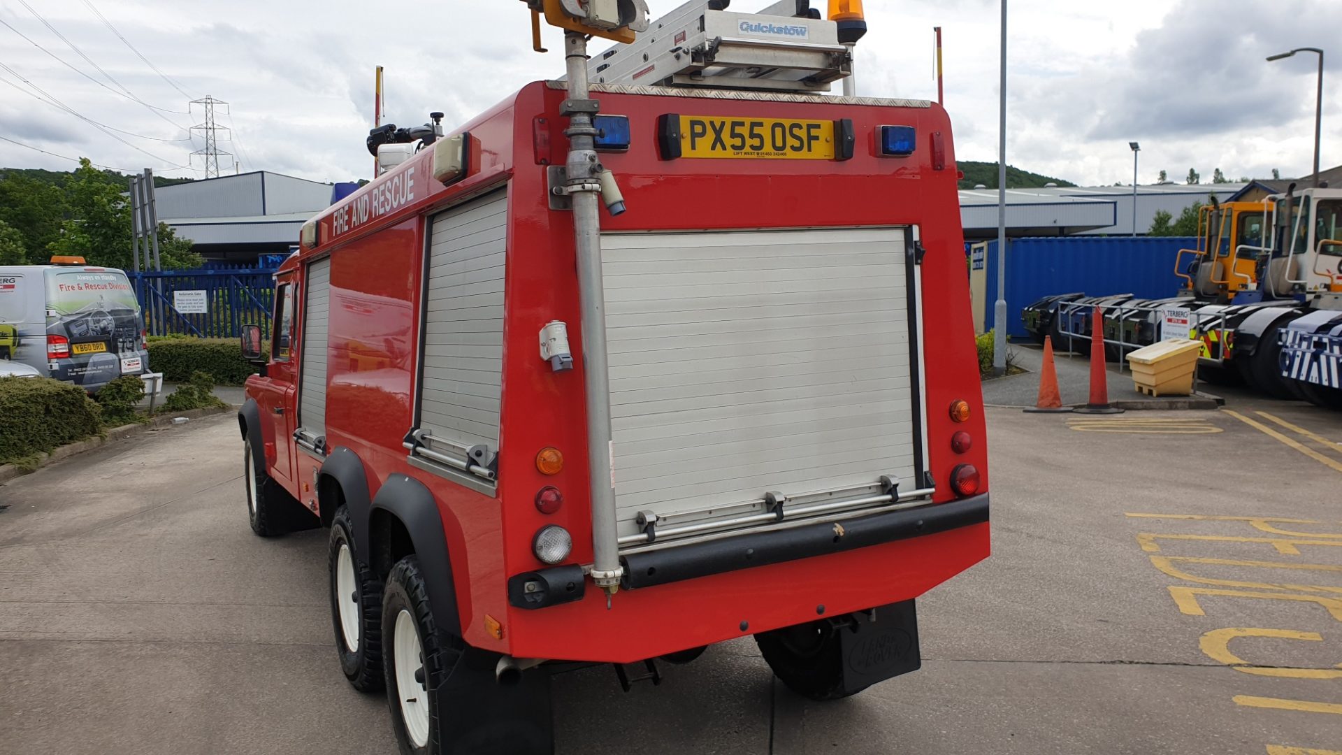 CAT 3 1200ltr Airport Fire Vehicle | Terberg Fire and Rescue