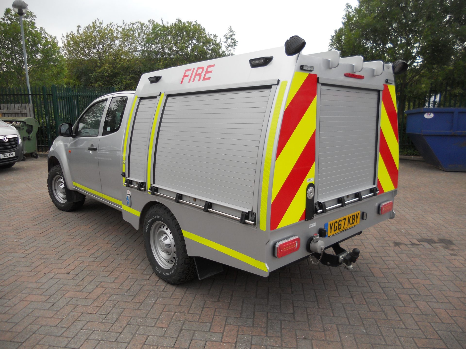 Isuzu CAT 2 Airfield 4×4 Fire Appliances | Terberg Fire and Rescue